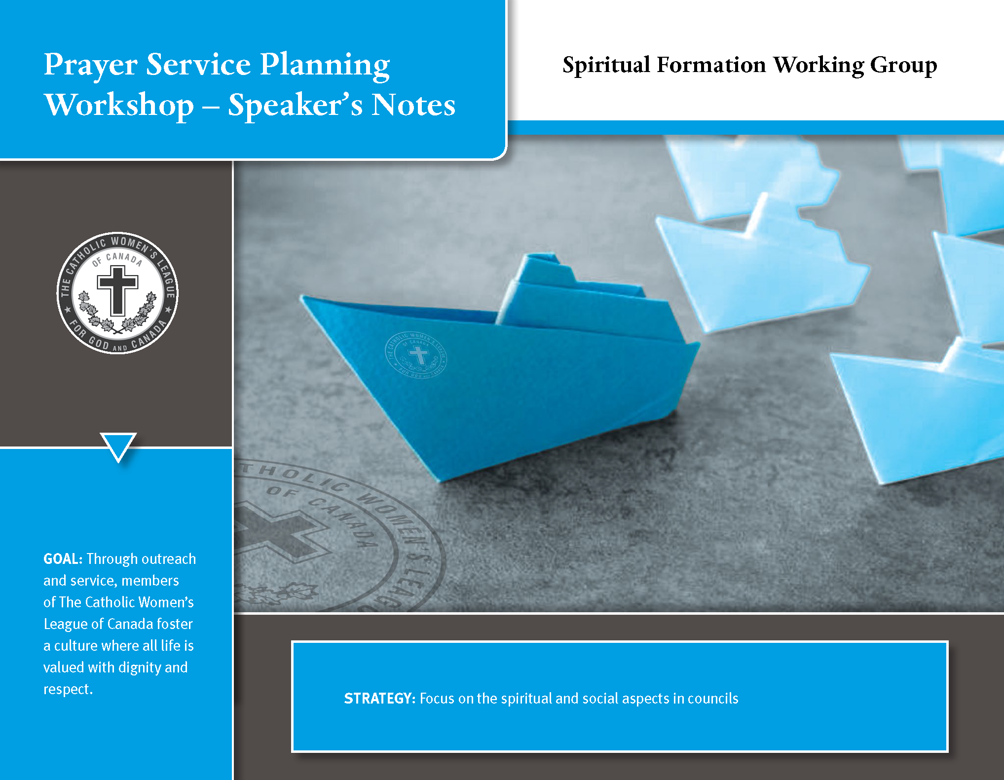 New: Prayer Service Planning Workshop - The Catholic Women's League of ...