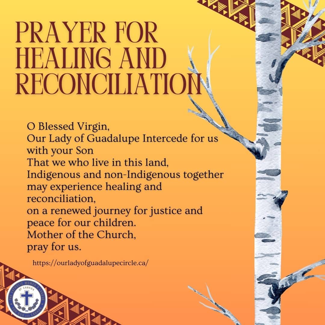 Prayer for Healing and Reconciliation - The Catholic Women's League of ...