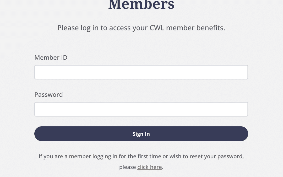 Login - The Catholic Women's League of Canada
